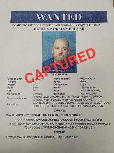 Wanted Nebraska City suspect apprehended | News | kmaland.com