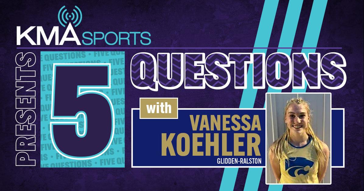 KMA Sports presents Five Questions with Vanessa Koehler | Sports ...