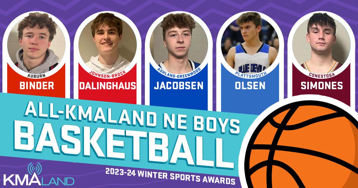 Presenting the 2023-24 All-KMAland Nebraska Elite Boys Basketball Team ...