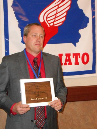 Peverill inducted into Hall of Fame at IATC Banquet | Sports | kmaland.com