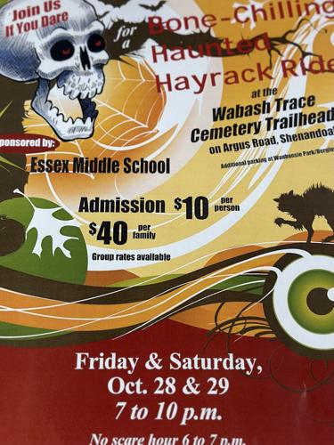 Essex Middle School hosting haunted hayrack ride on Wabash Trace ...