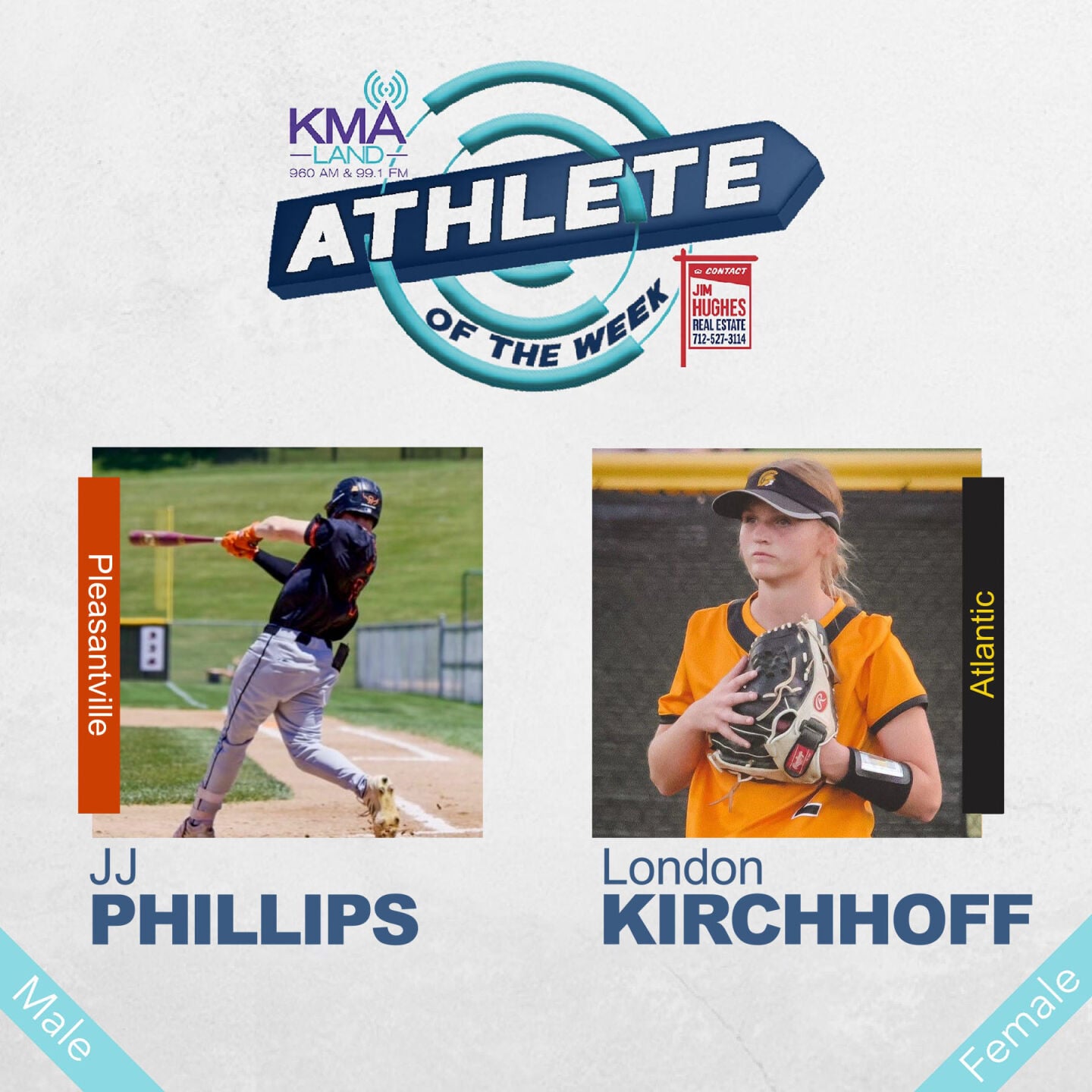 2025-26 JHRE KMAland Athlete of the Week (Week 42): London Kirchhoff ...