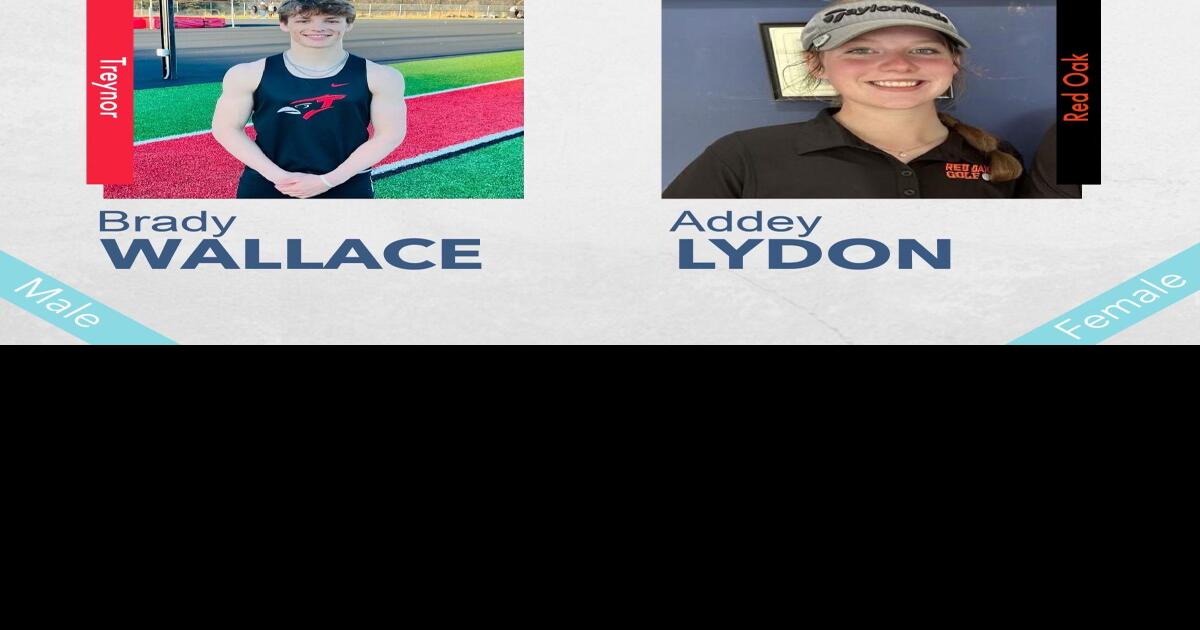 2023-24 JHRE KMAland Athlete of the Week (Week 35): Addey Lydon & Brady ...