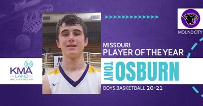 Osburn's dominant season leads to repeat KMAland Missouri Basketball ...