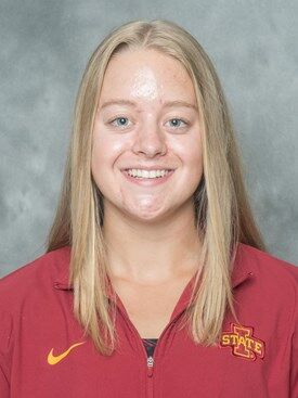 ISU swimmer Caughron grabs Big 12 weekly award | Sports | kmaland.com