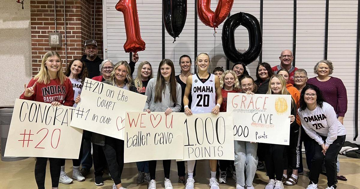 Women's College Basketball (12/18): Weeping Water's Cave eclipses 1,000 ...