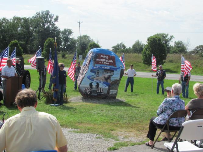 Freedom Rock Dedication Ceremony, September 20, 2014 | | kmaland.com