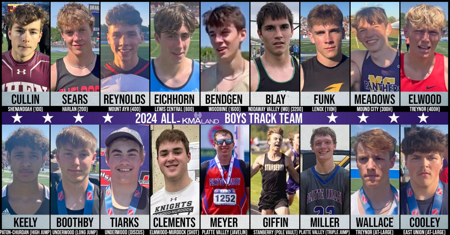 Presenting the 2024 All-KMAland Boys Track & Field Team | Sports ...