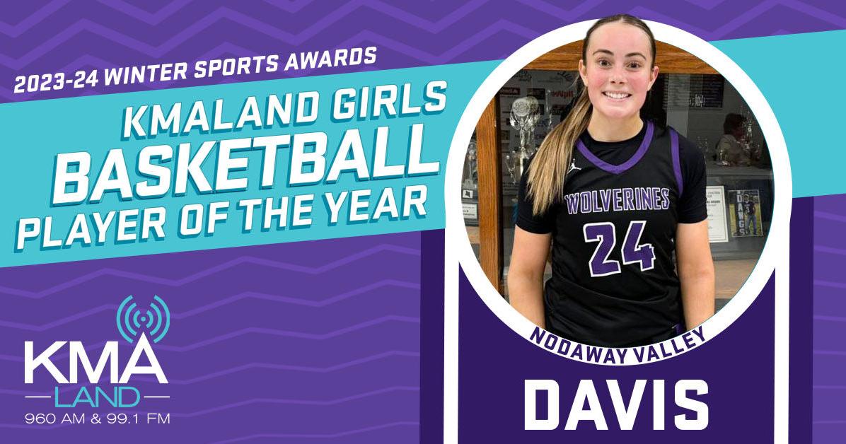 Nodaway Valley's Davis ends prolific career with KMAland Girls ...