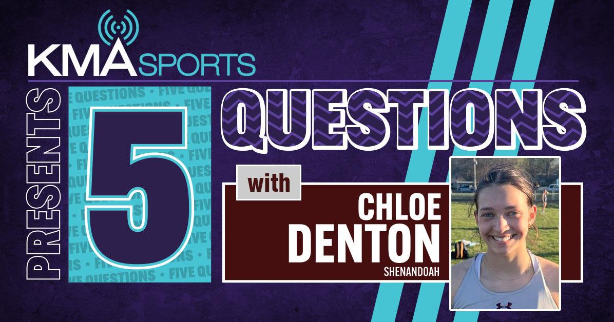 KMA Sports presents Five Questions with Chloe Denton | Sports | kmaland.com