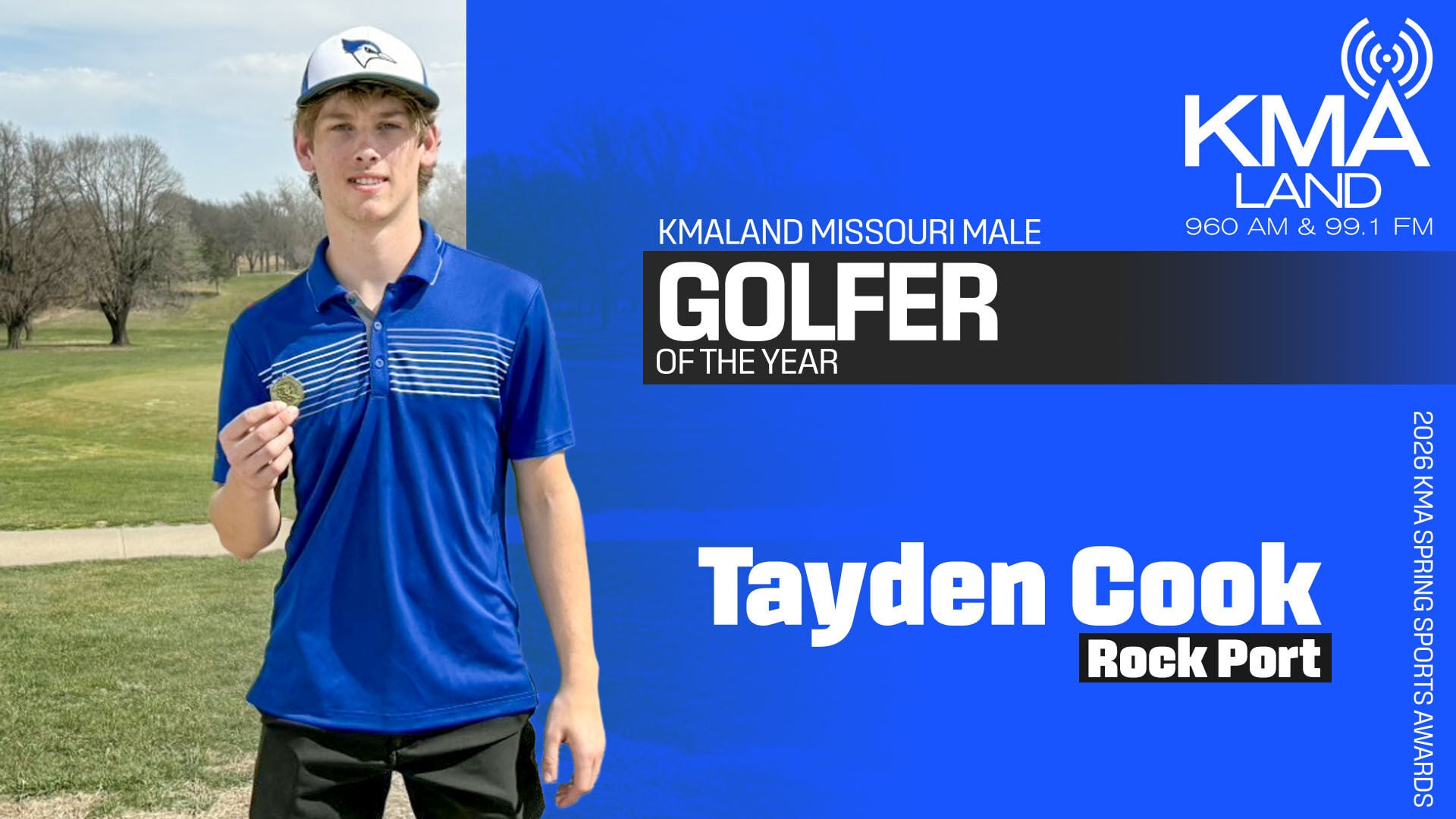 Rock Port's Cook takes second KMAland Missouri Boys Golfer of the Year ...