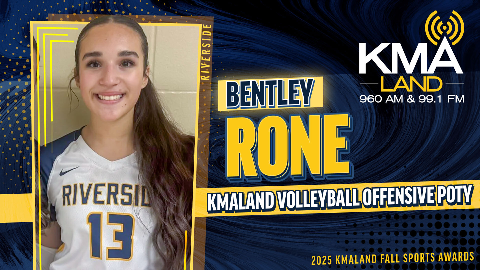 Riverside's Rone rides all-around season to KMAland Volleyball ...