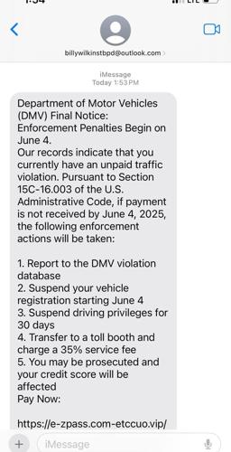 Law enforcement, state agencies advising residents of recent DMV scam ...