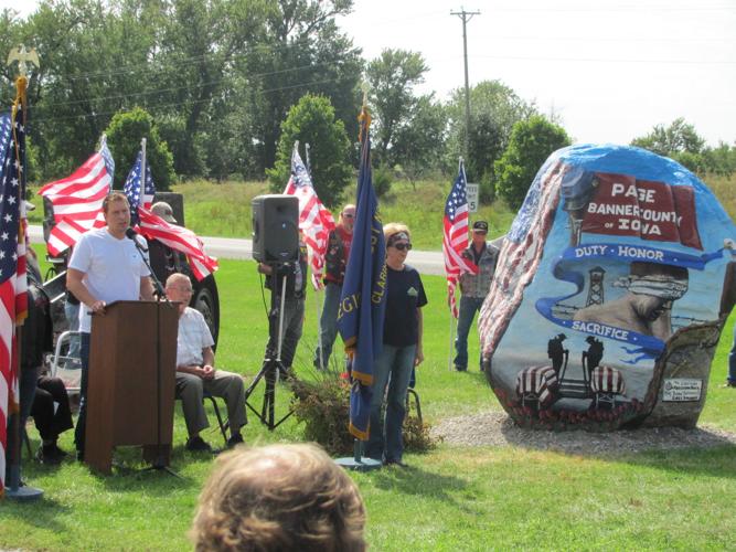Freedom Rock Dedication Ceremony, September 20, 2014 | | kmaland.com