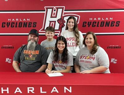 Harlan's Gessert signs to run cross country, track at Simpson | Sports ...