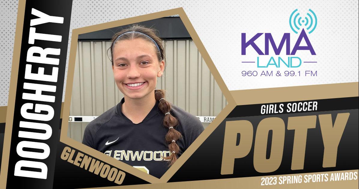 Glenwood star Dougherty lands 2023 KMAland Iowa Girls Soccer Player of ...