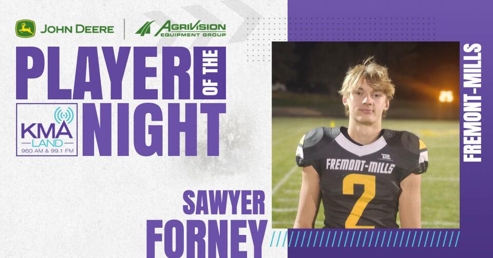 KMAland Iowa 8-Player Football (Week 7): F-M's Forney leads the night ...