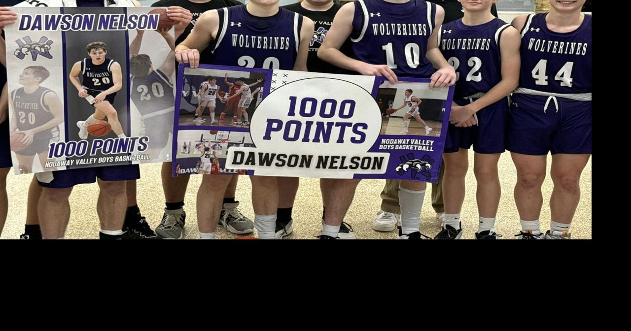 Nelson's milestone night, clutch performance leads Nodaway Valley to ...