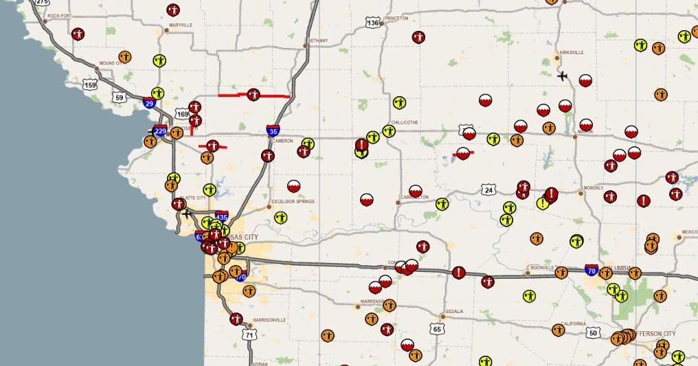 Road closures due to flooding for April 30 | Local News | kmzu.com