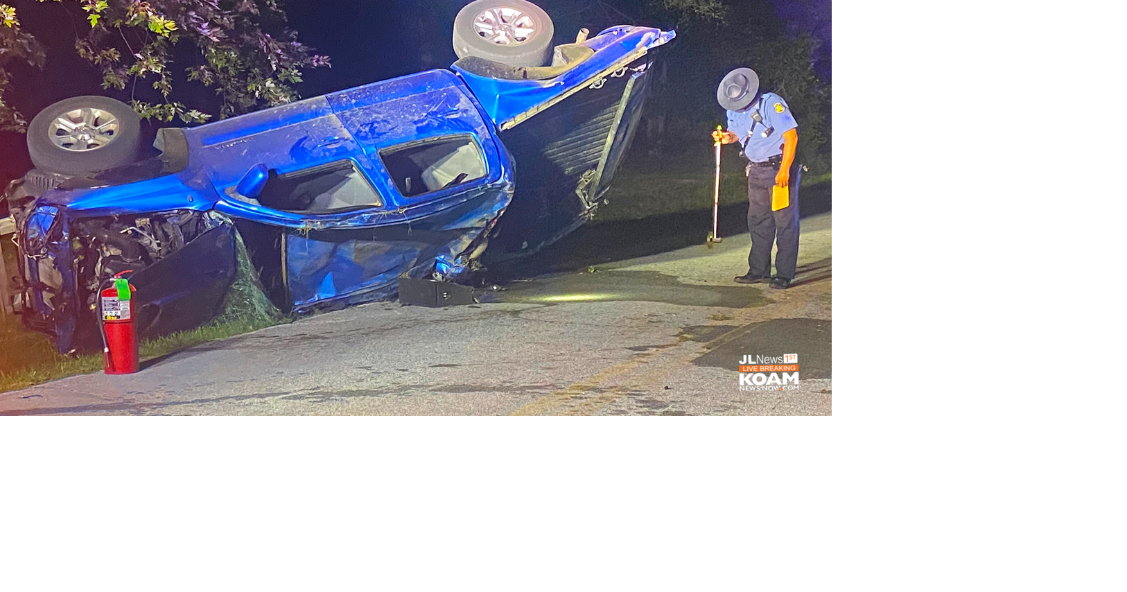 Boys, ages 12 and 14, crash while racing a Tacoma and Tahoe near ...