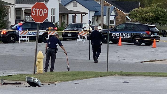 Fatal DWI crash investigation, Medflight lands Downtown Carthage ...