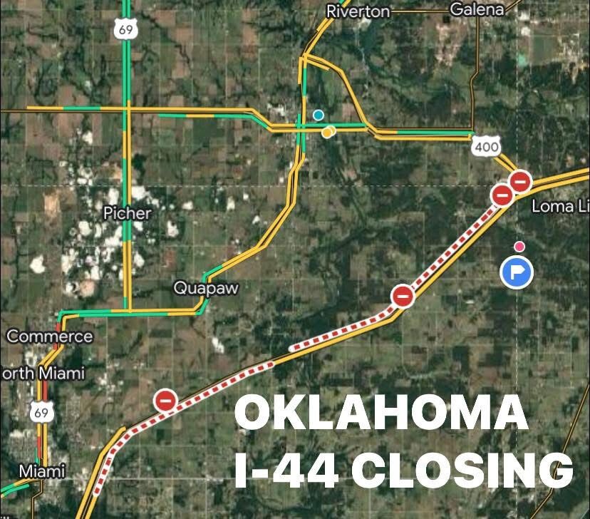 I-44 closes in Oklahoma and Missouri | Joplin News First | koamnewsnow.com