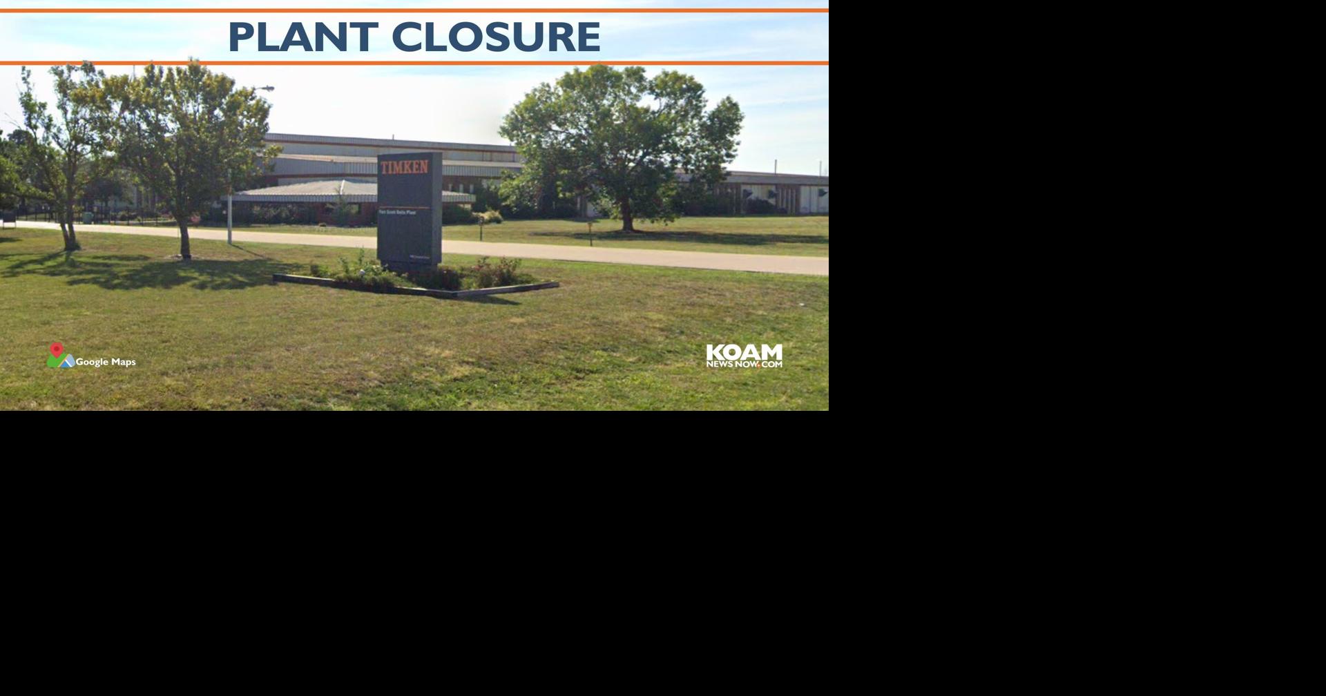 Timken announces gradual shutdown of Fort Scott plant | Kansas News ...
