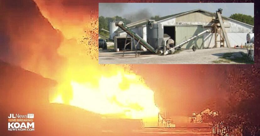 Massive commercial fire in Purdy, building stored fertilizer, “We were ...