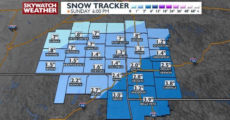 Bitter Cold Streak Continues as Snow Looms Later in the Week's Forecast ...