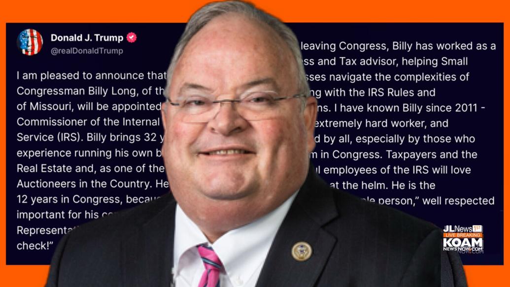 President Trump appoints Former Missouri Congressman Billy Long to helm ...