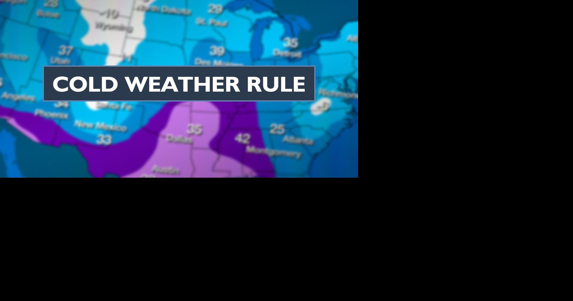 Cold Weather Rule payment plan returns ahead of winter | Regional News ...