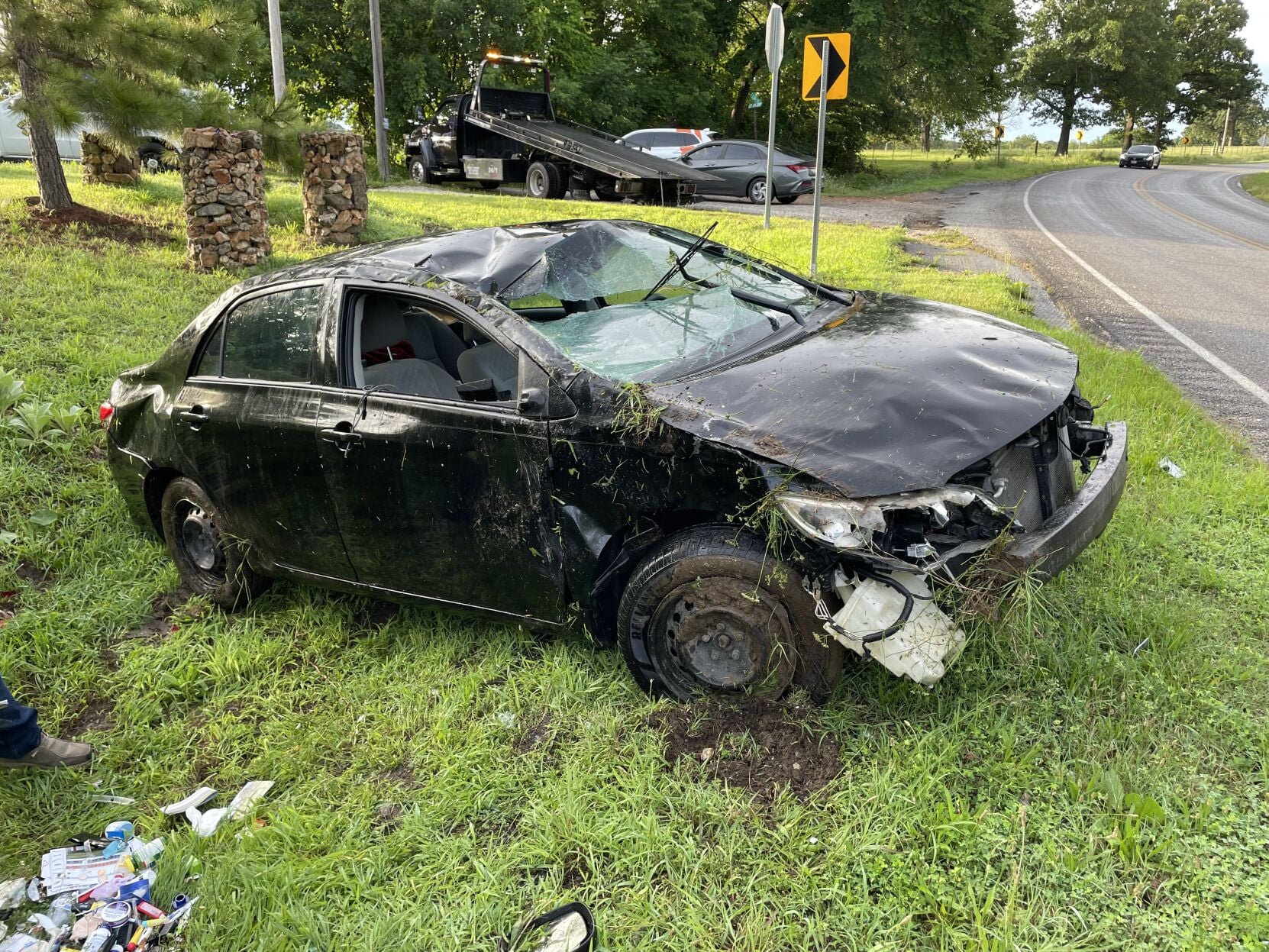 Hydroplane rollover crash near Carl Junction | Joplin News First ...