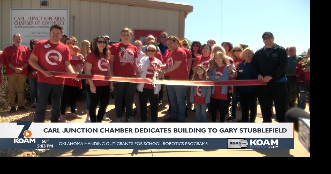 Gary Stubblefield Honored by Carl Junction Chamber with Dedication ...