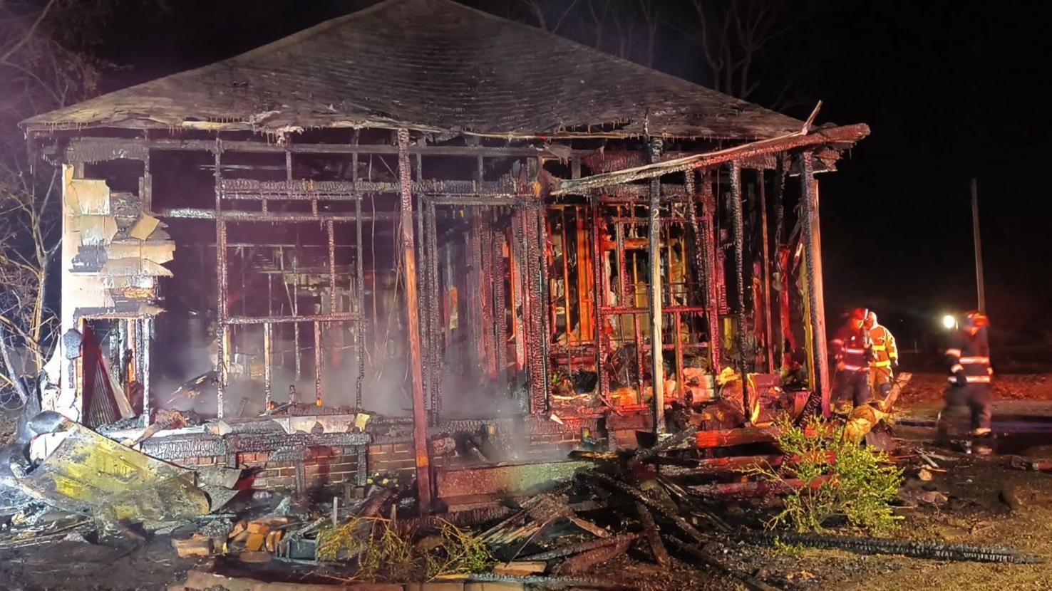 Space heater suspected in Scammon house fire; total loss | Local News ...