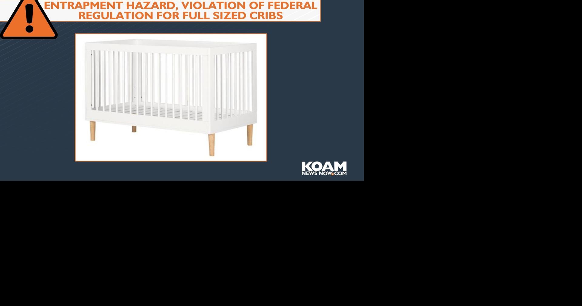 Walmart, Amazon crib recalled due to safety violations | Recalls ...