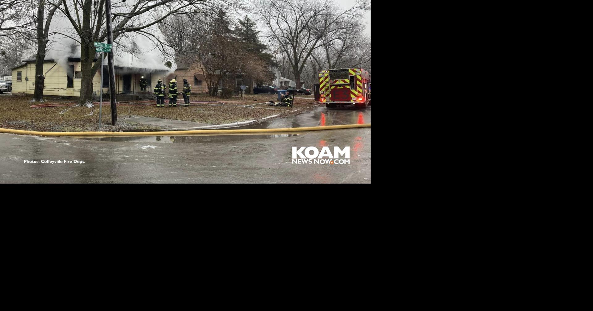 Occupant in serious condition after Coffeyville house fire | Kansas ...