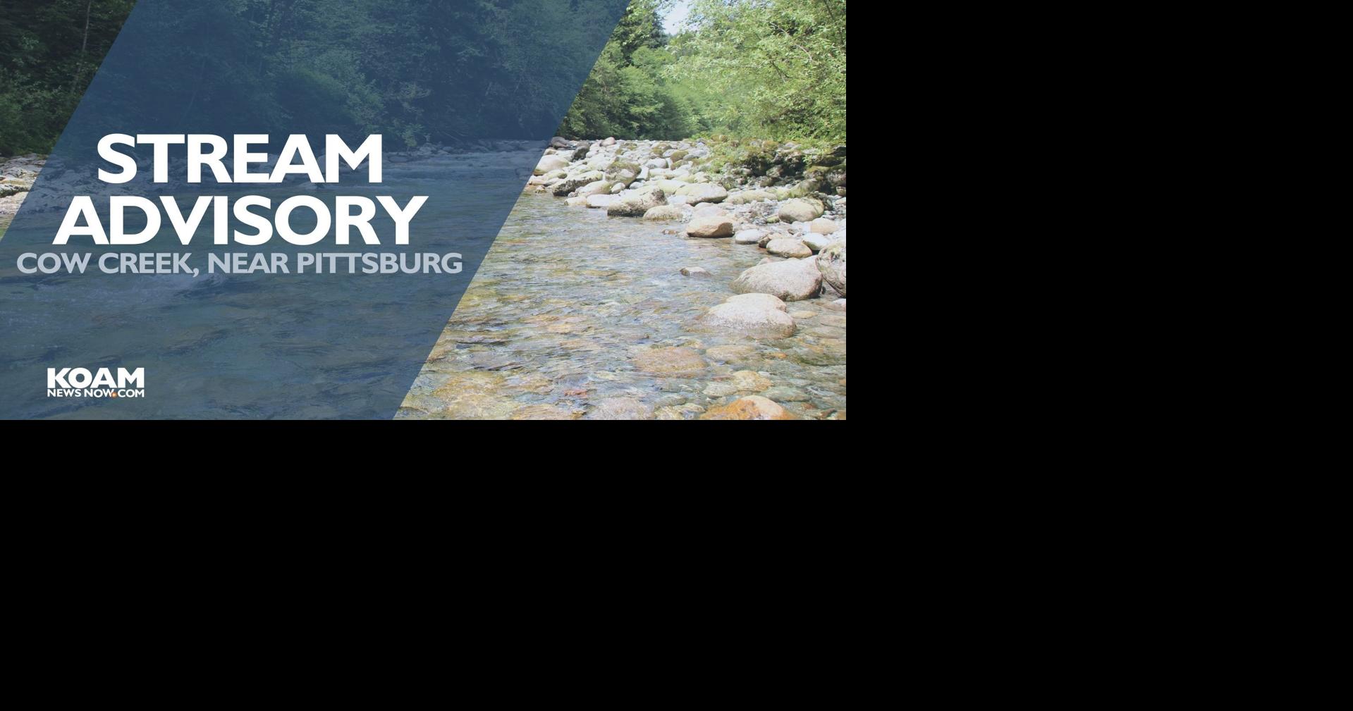 KDHE issues stream advisory for Cow Creek near Pittsburg | Kansas News | koamnewsnow.com