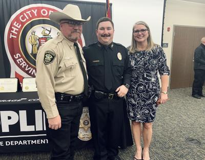 Badge pinning ceremony recognizes four Joplin officers | News ...