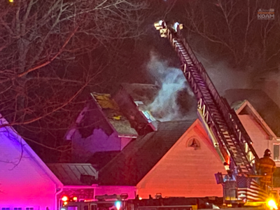 Crawford Co. Dist 1 battle house fire in extreme weather conditions ...