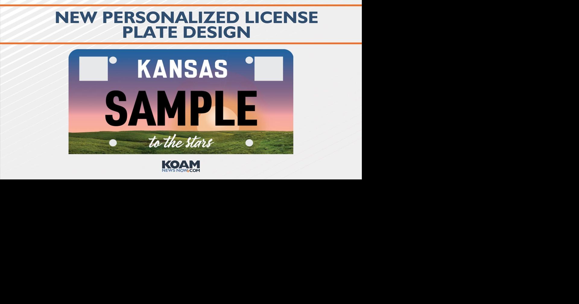Kansas unveils winning design for personalized license plates | Kansas ...