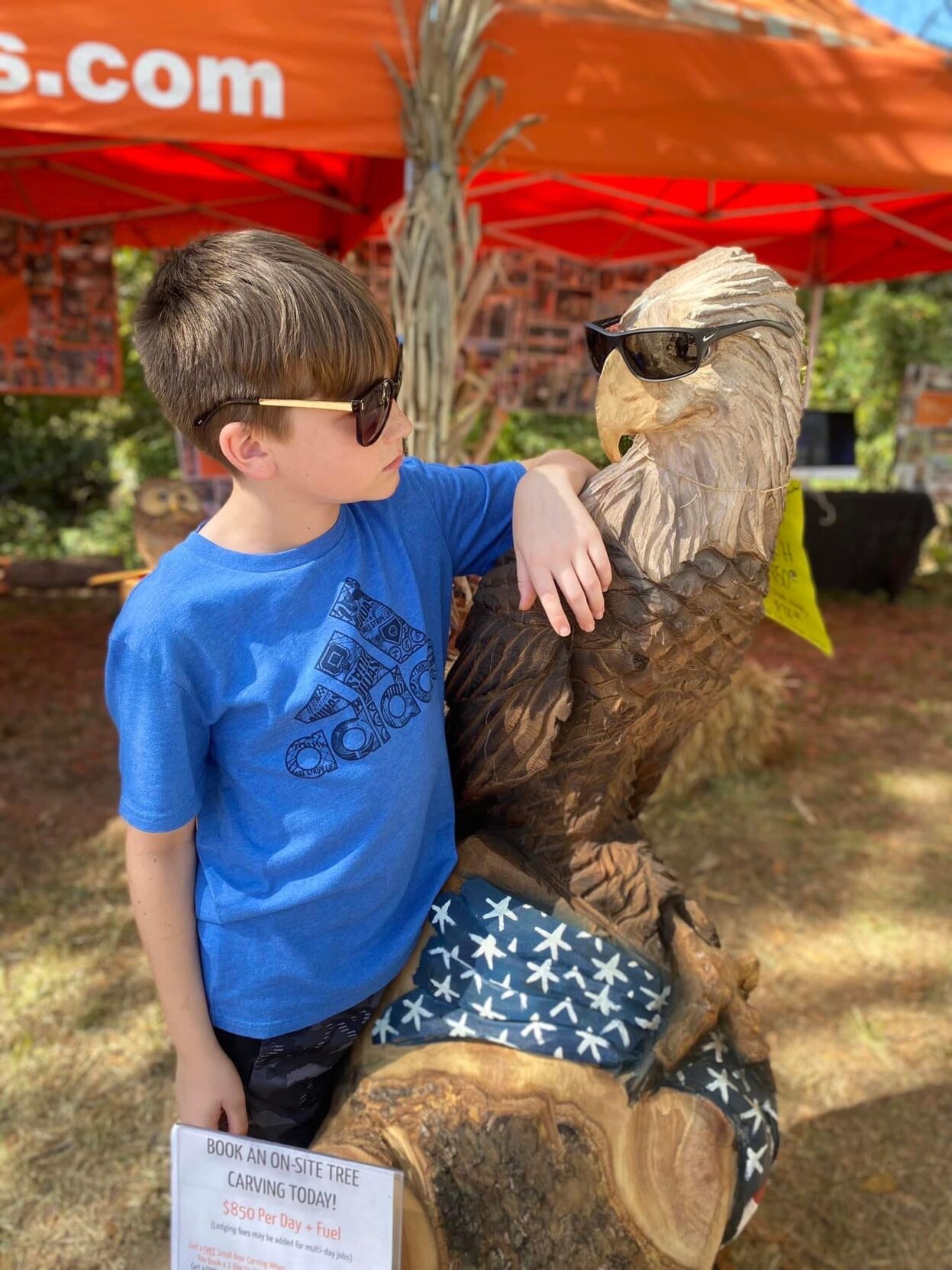 Eagle Ridge Chainsaw Carvings. | | koamnewsnow.com