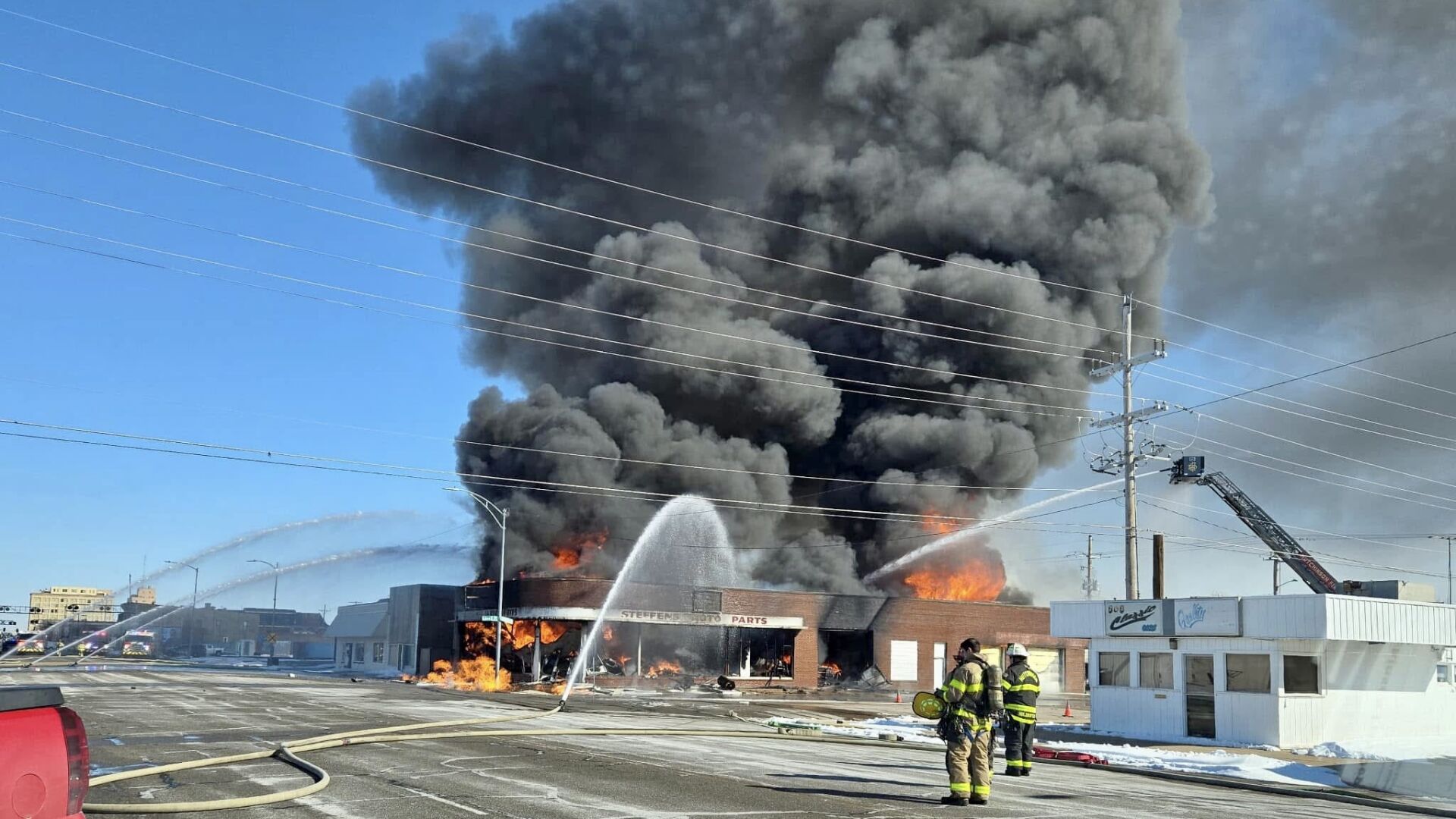 Building explodes on Hutchinson‘s Main Street; 10-inch gas main erupts ...