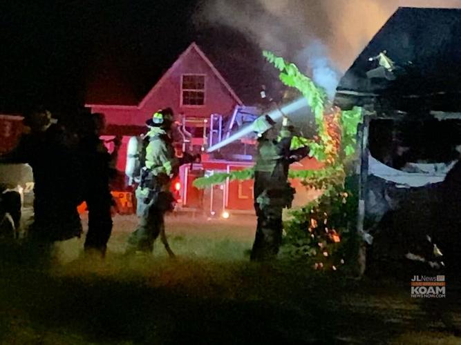 House fire leaves family displaced, major damage to rear of residence ...