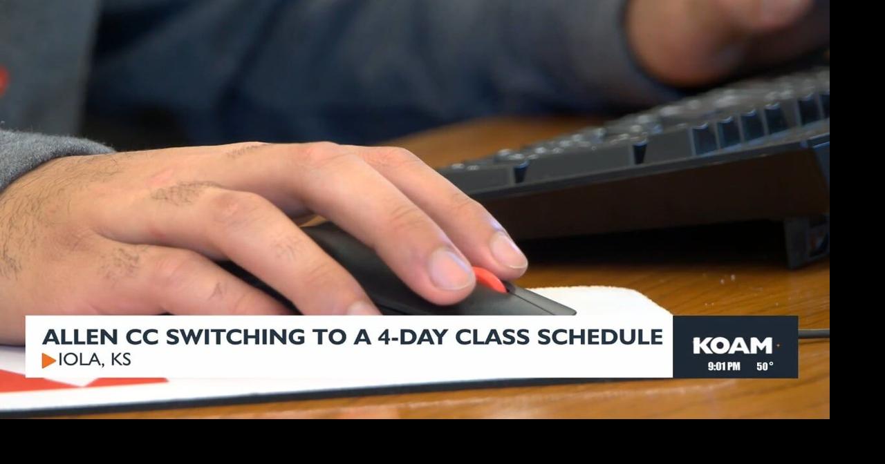 Allen Community College shifts to 4-day class schedule next Fall ...