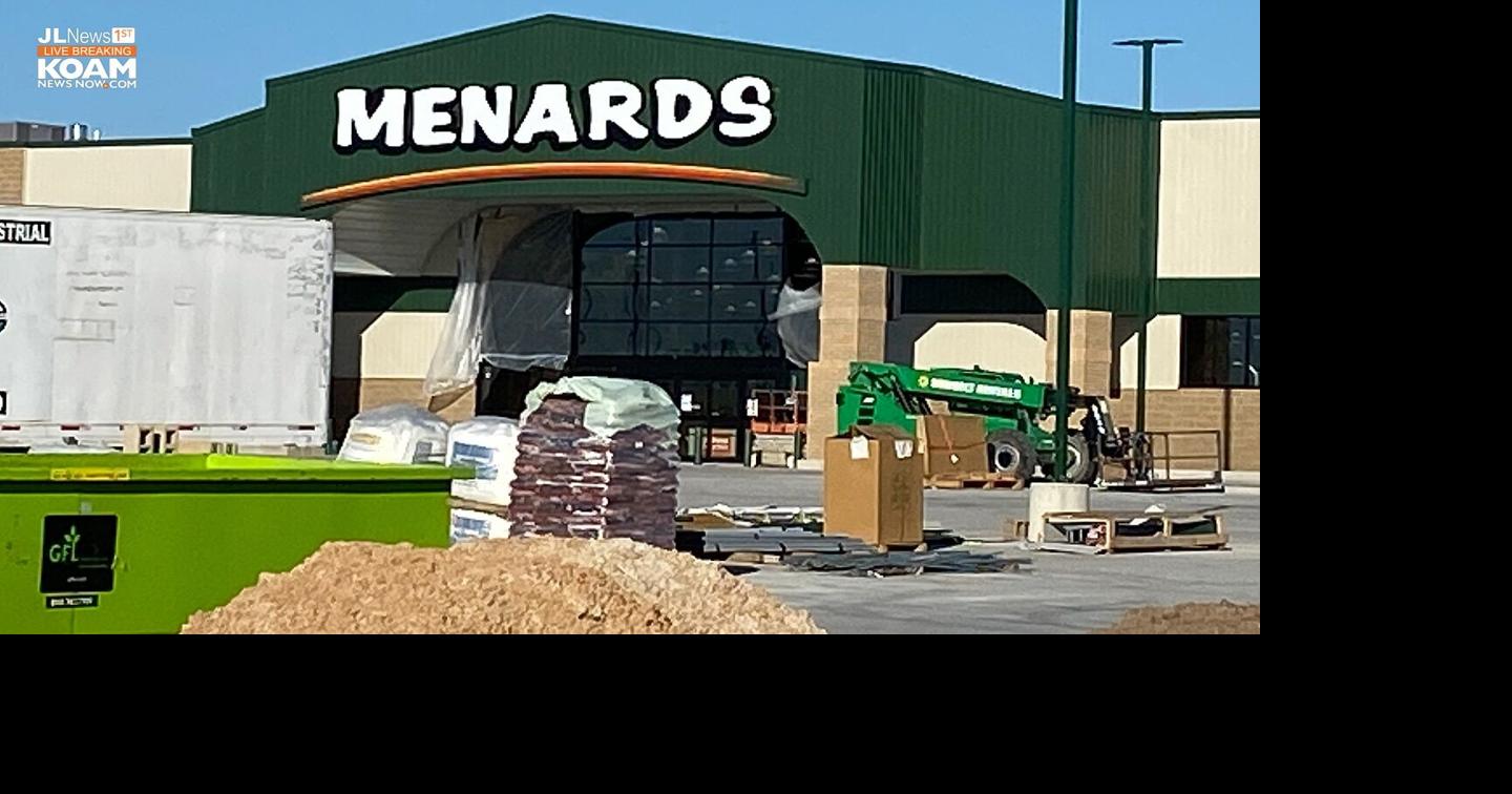 Menards construction continues in Joplin, familiar sign goes up ...
