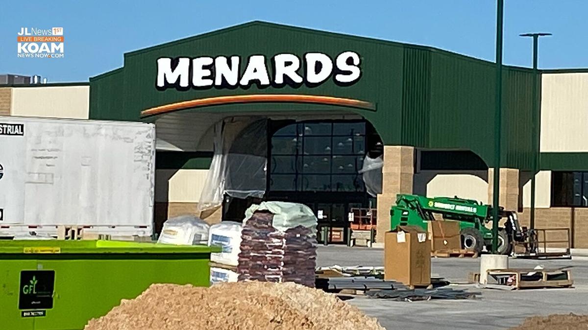 Menards construction continues in Joplin, familiar sign goes up ...