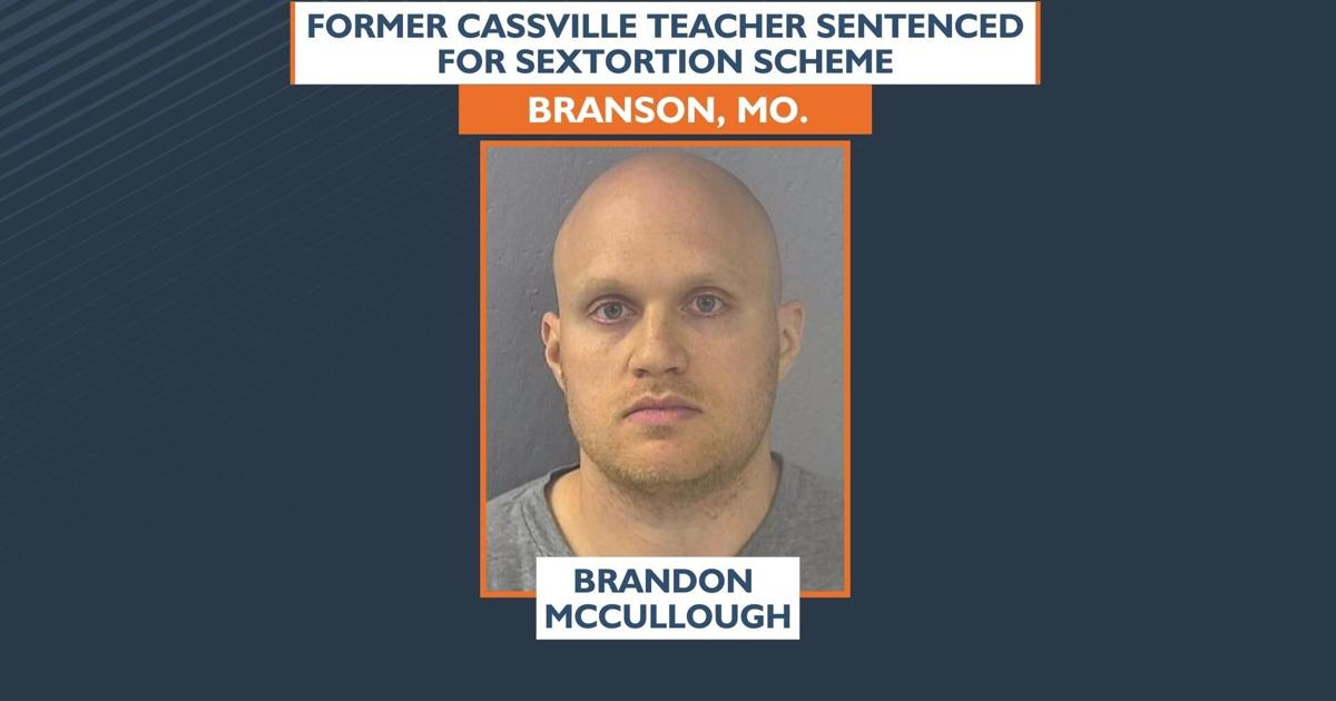 Former Cassville teacher sentenced 30 years for sextortion scheme ... Former Cassville teacher sentenced 30 years for sextortion scheme ...