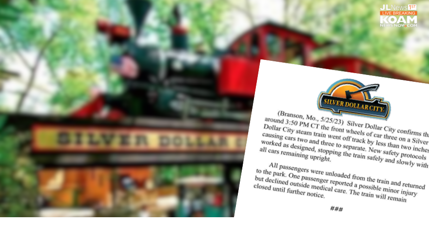 Silver Dollar City Steam Train derails again | Joplin News First ...