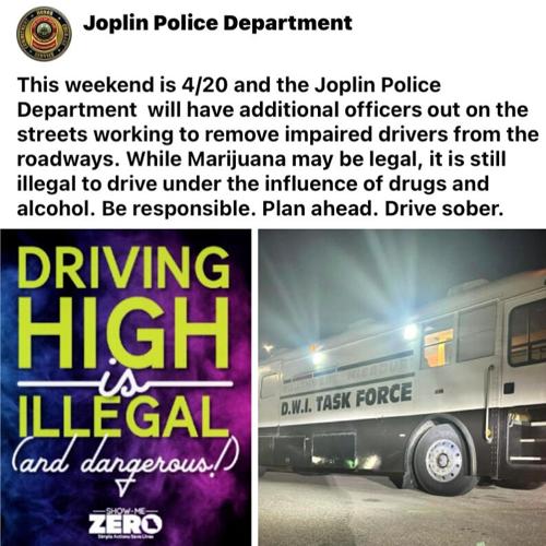 Extra police patrols on “420 Day” Capt William Davis of Joplin Police ...