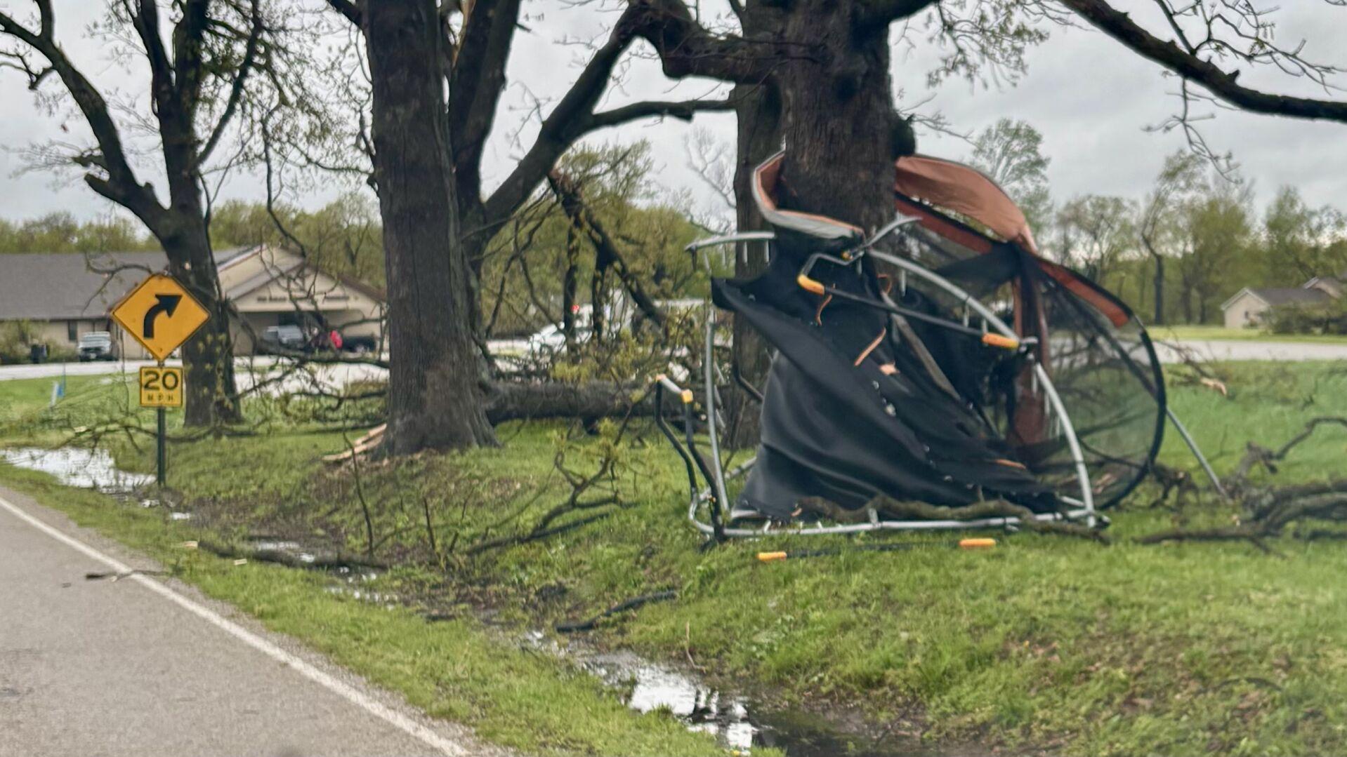 Storm damage Carl Junction area, western Jasper County, | Joplin News ...